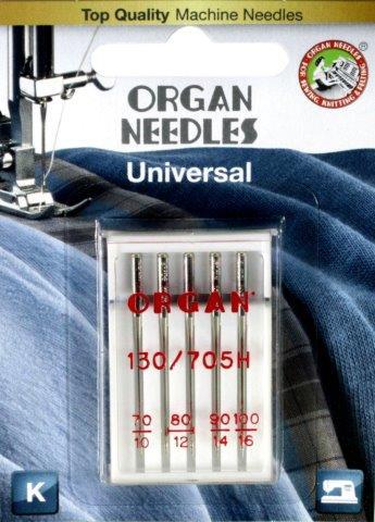 Organ Sewing Machine Needles: Universal Assorted 5 Pack – Fabrications ...