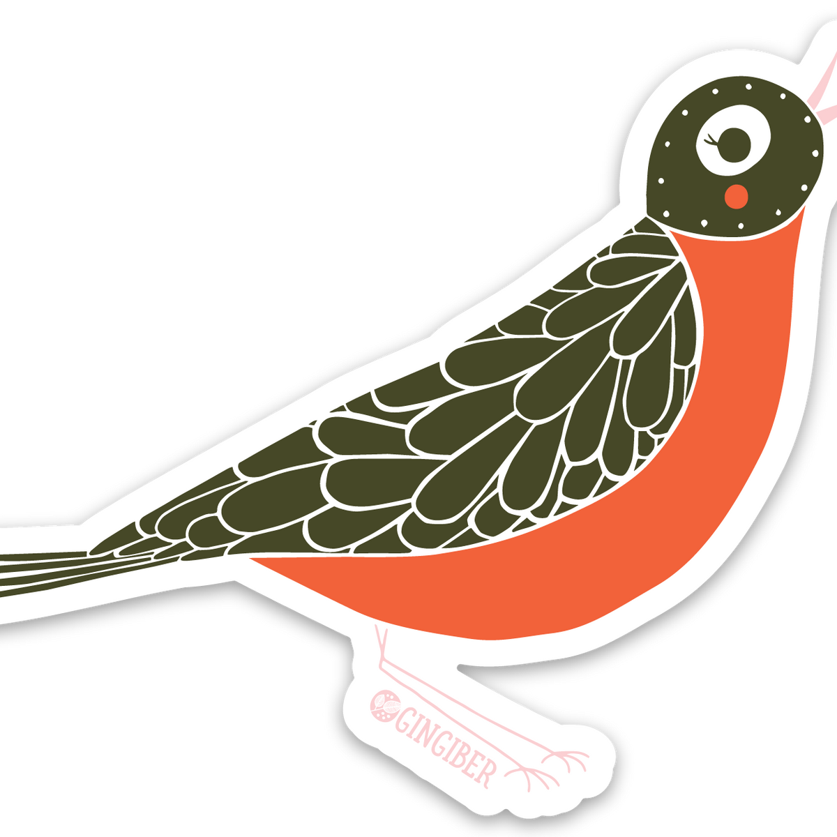 Robin Sticker – Fabrications Ottawa