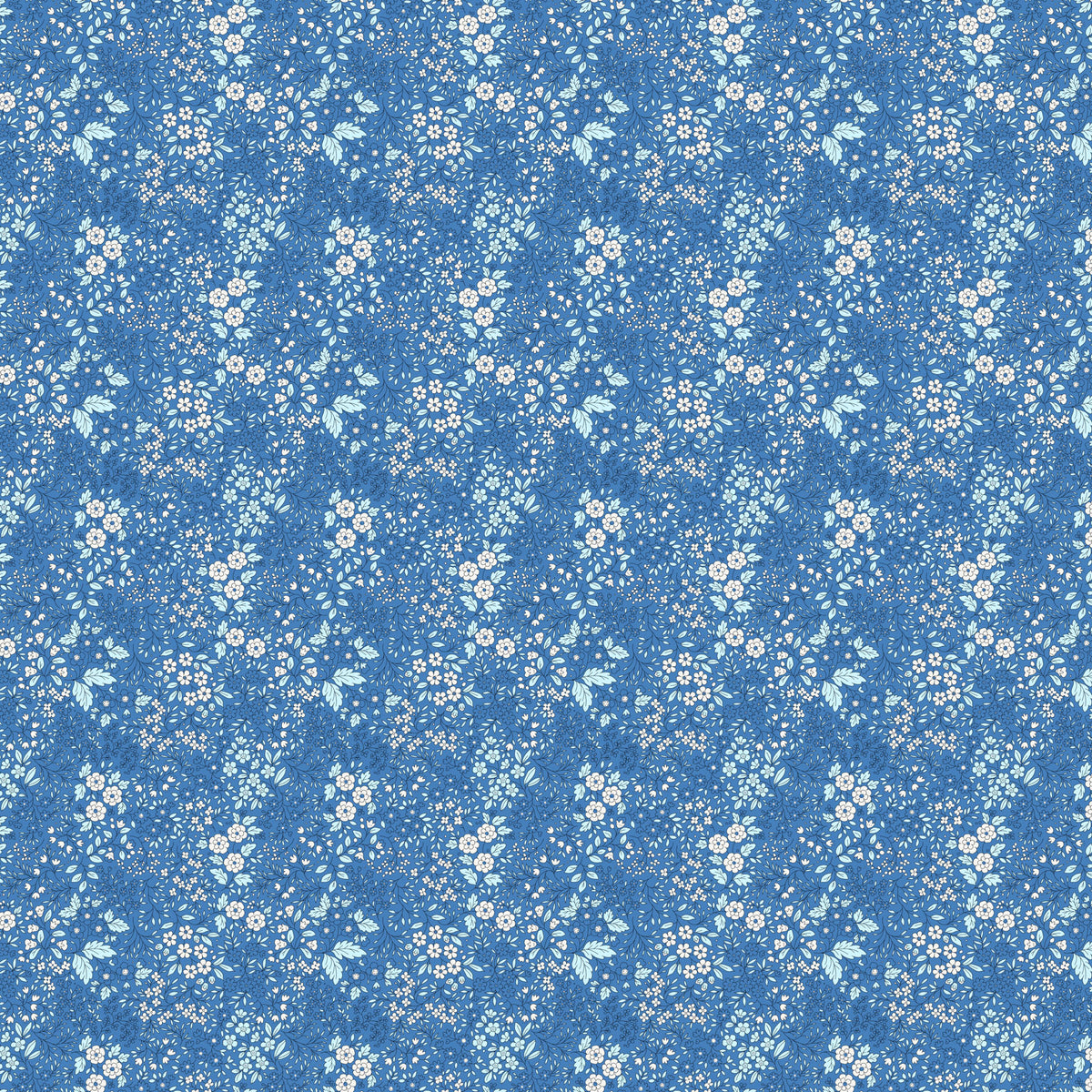 FIGO Pocket Posies Prairie in Blue – Fabrications Ottawa