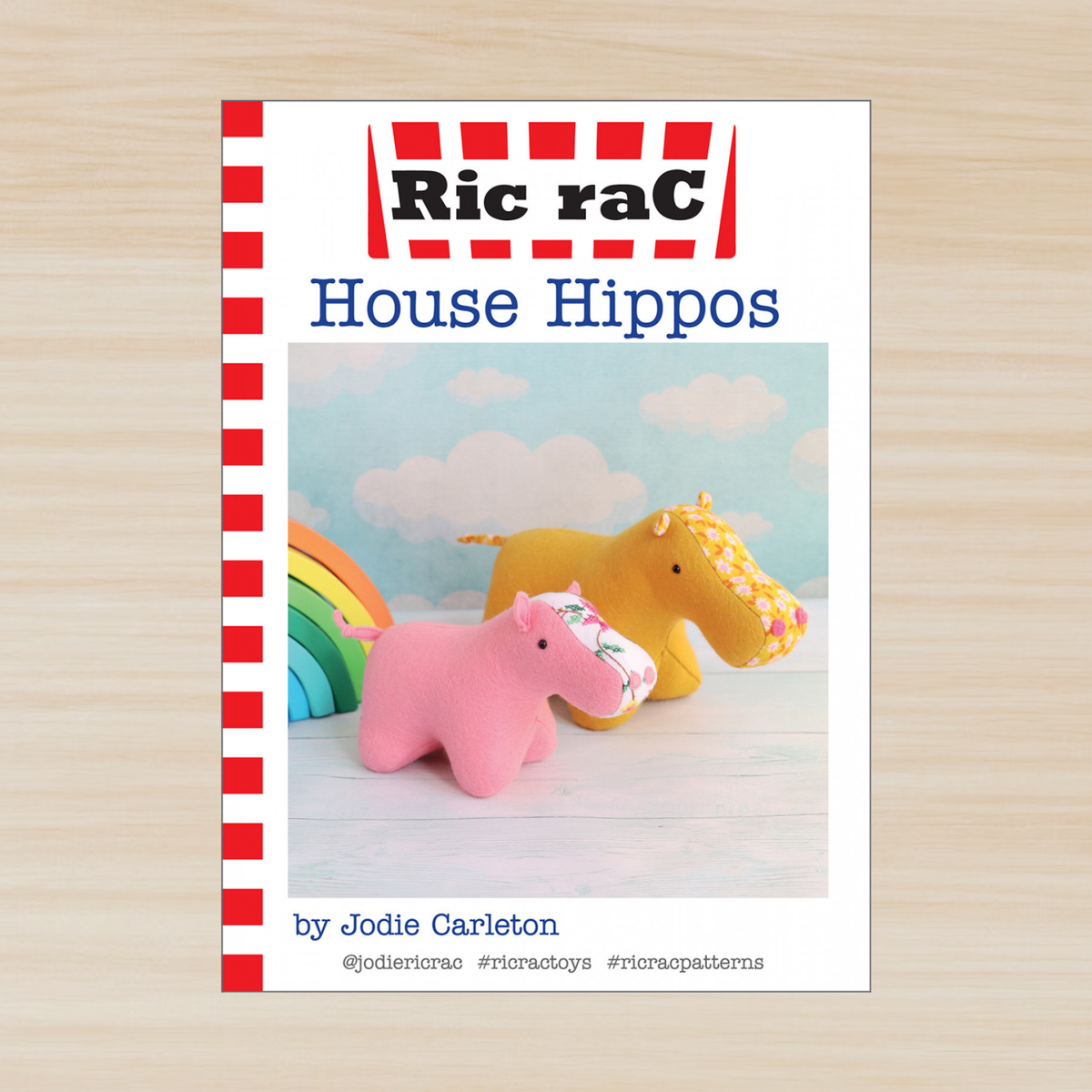 Ric Rac House Hippo Sewing Pattern – Fabrications Ottawa