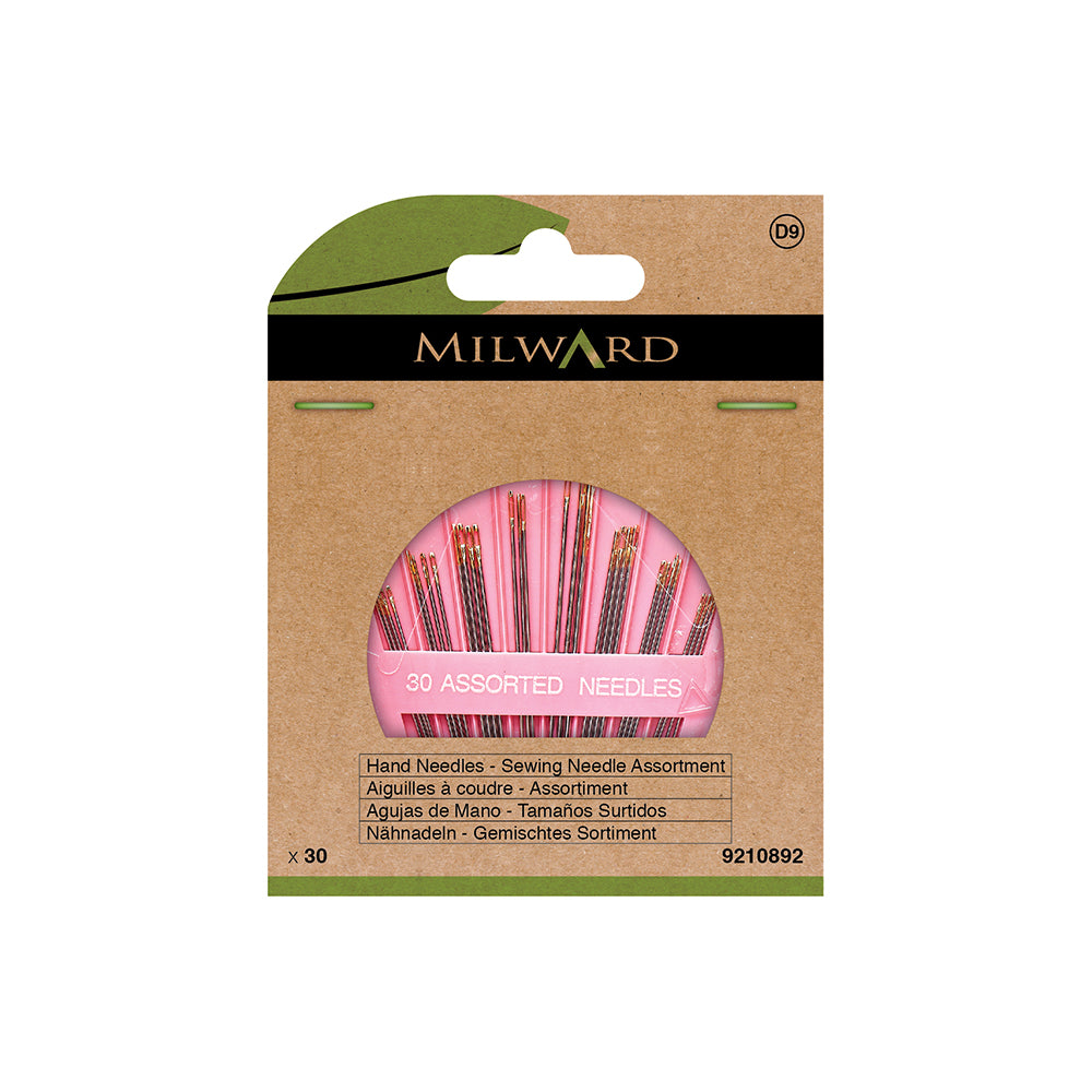 Milward Green Assorted Hand Sewing Needles – Fabrications Ottawa