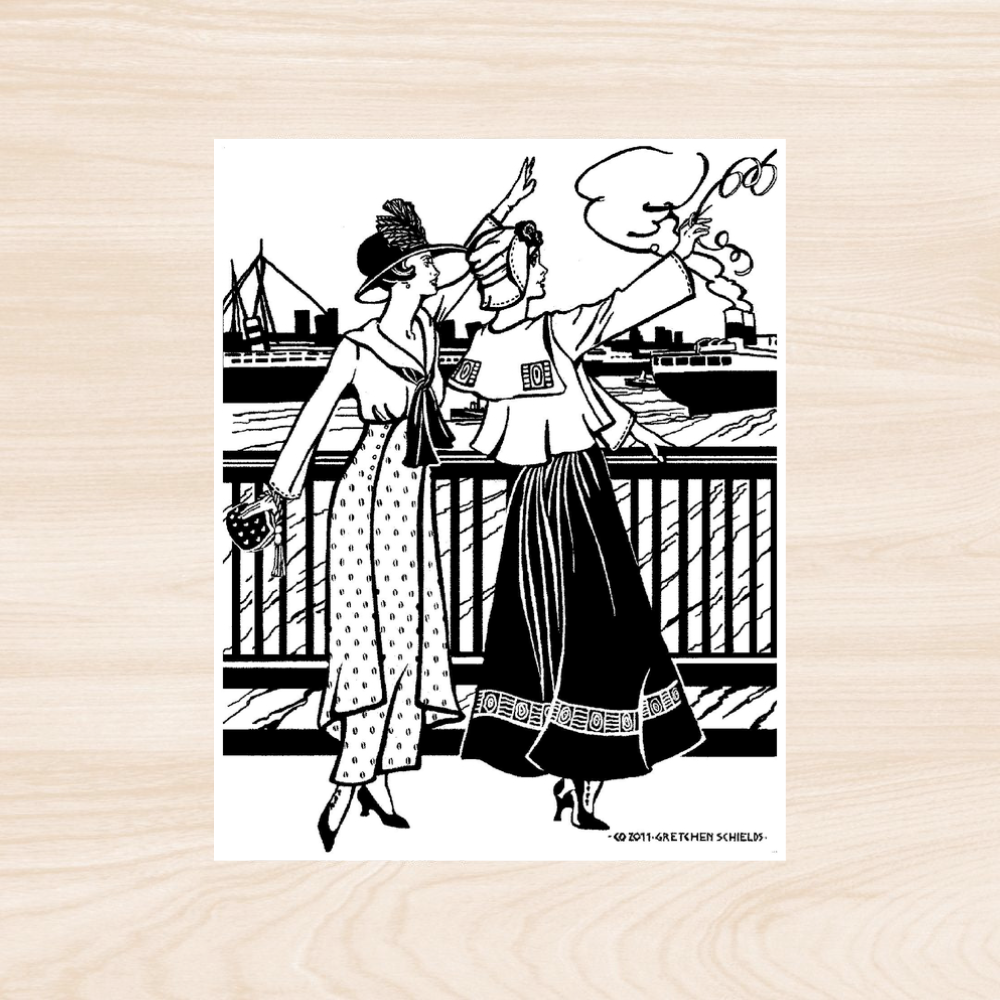 Folkwear Metro Middy Blouse Pattern – Fabrications Ottawa