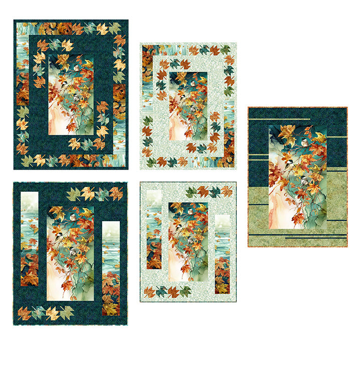 Northcott Autumn Blaze Quilt Pattern – Fabrications Ottawa