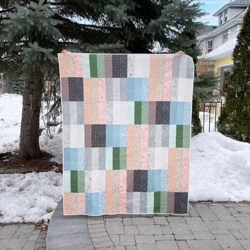 The Blanket Statement Paint Lake Quilt Pattern – Fabrications Ottawa