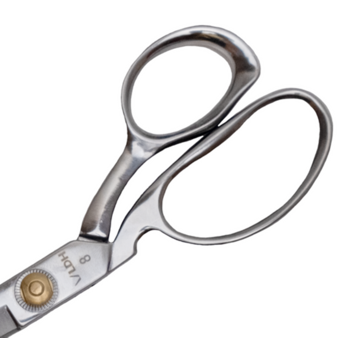 8" True Left-handed Classic Silver Fabric Scissors – Fabrications Ottawa