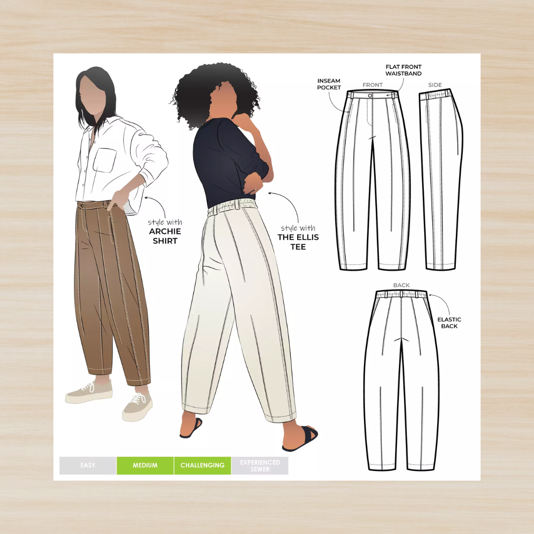 StyleArc Twig Woven Pant - various sizes – Fabrications Ottawa