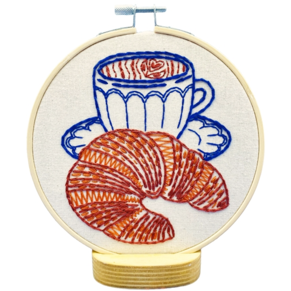 Croissant Embroidery Kit – Fabrications Ottawa