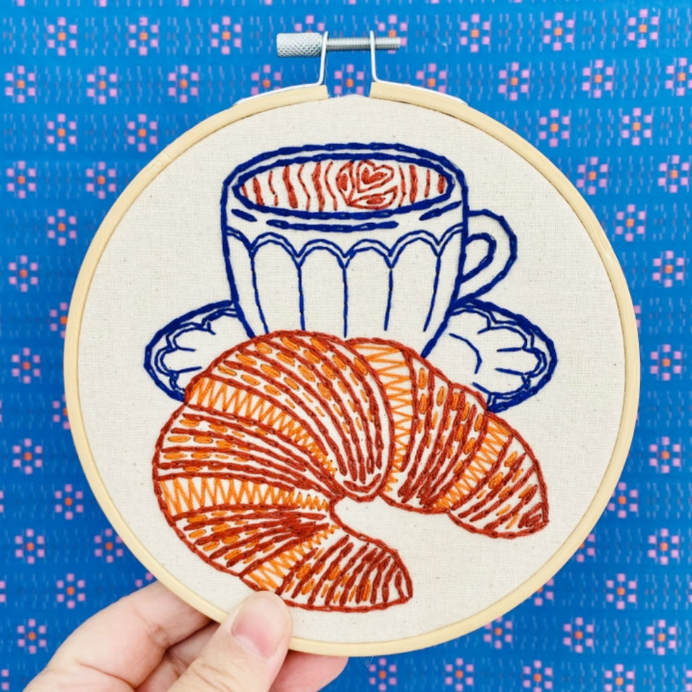 Croissant Embroidery Kit – Fabrications Ottawa