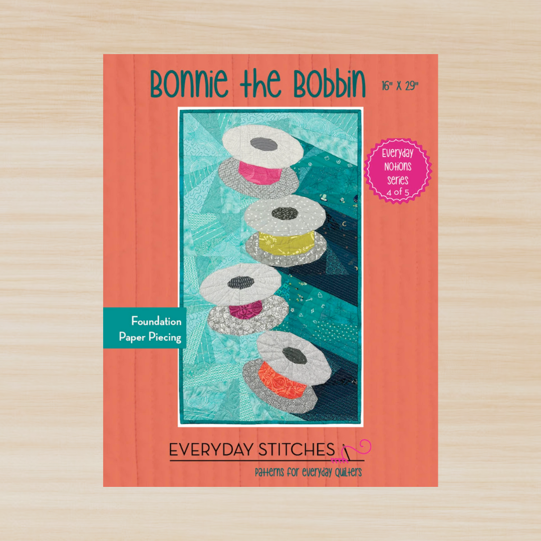 Bonnie the Bobbin Wall Hanging Paper Piecing Pattern – Fabrications Ottawa