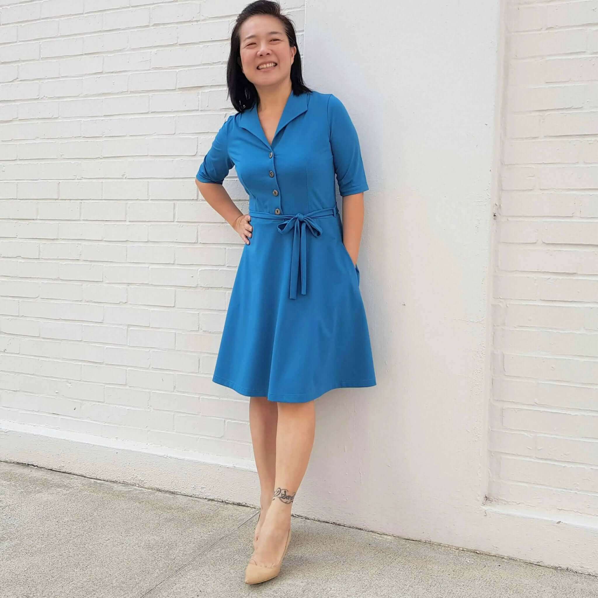 Wardrobe By Me Marianne Dress - US0-24 - PDF Pattern – Fabrications Ottawa