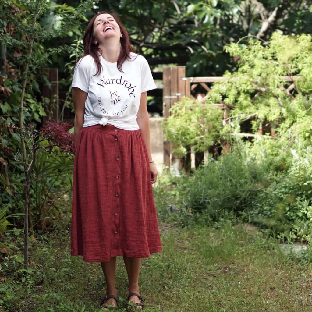 Wardrobe By Me Front Button Skirt - US 0-24 - PDF Pattern ...