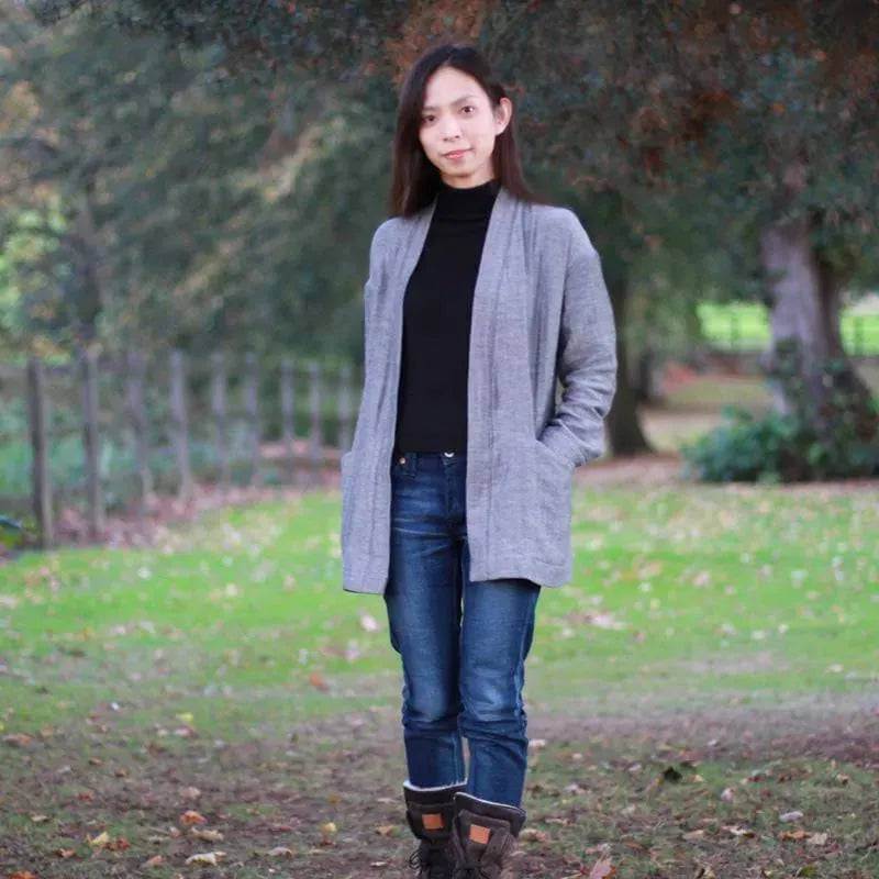 Wardrobe By Me Komi Wrap Jacket - US 0-24 - PDF Pattern – Fabrications ...