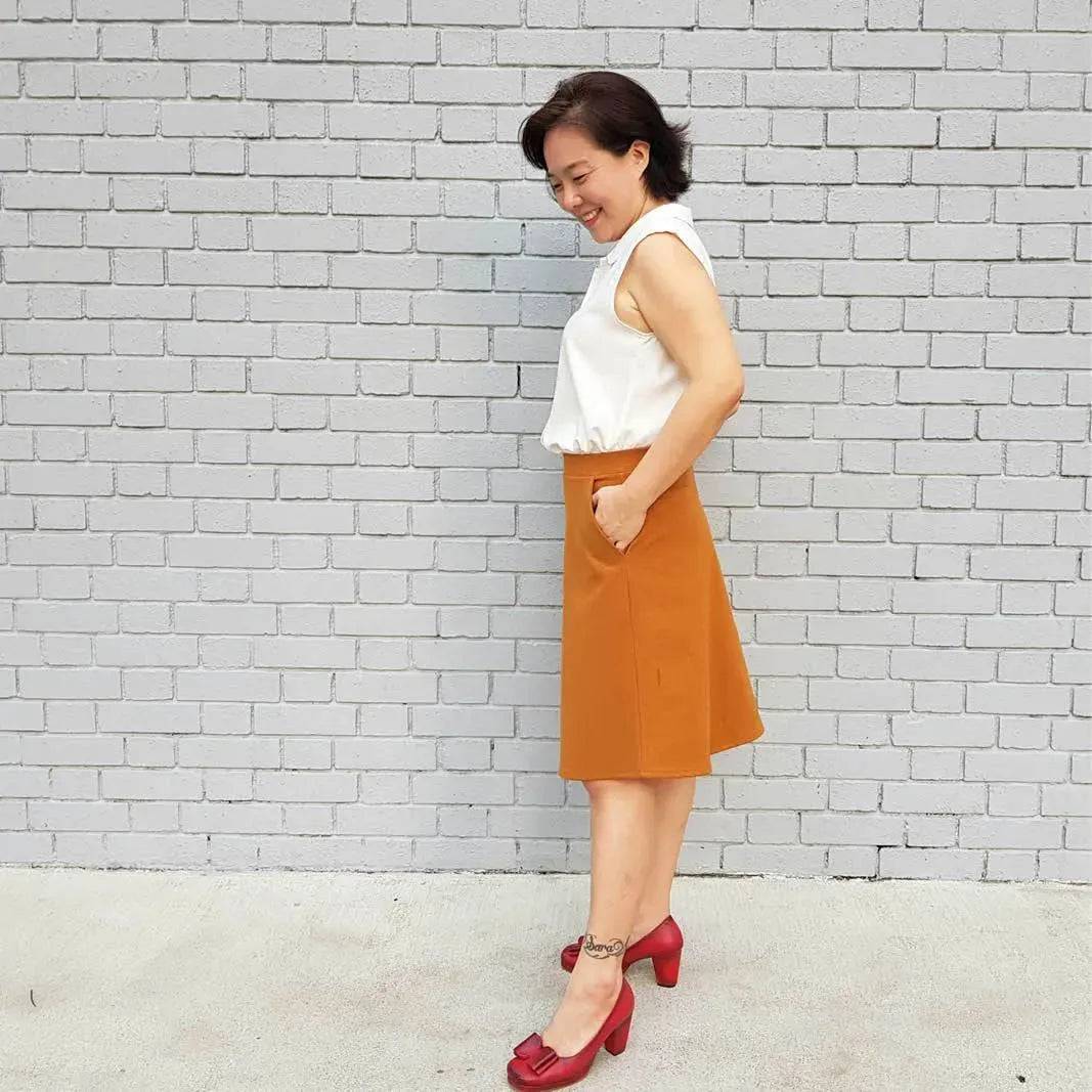 Wardrobe By Me Linea A-line Skirt - US 0-24 - PDF Pattern ...