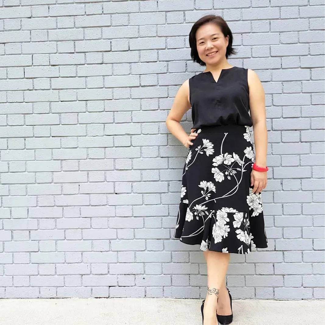 Wardrobe By Me Linea A-line Skirt - US 0-24 - PDF Pattern ...