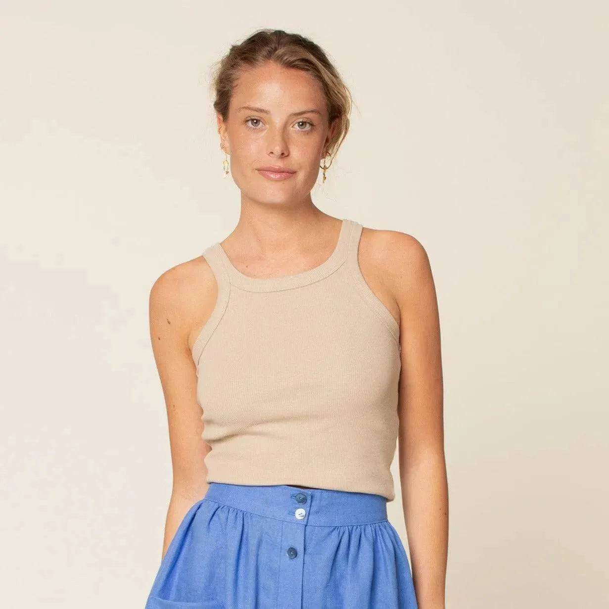 Wardrobe By Me Muscle Tank - US 0-24 - PDF Pattern – Fabrications Ottawa