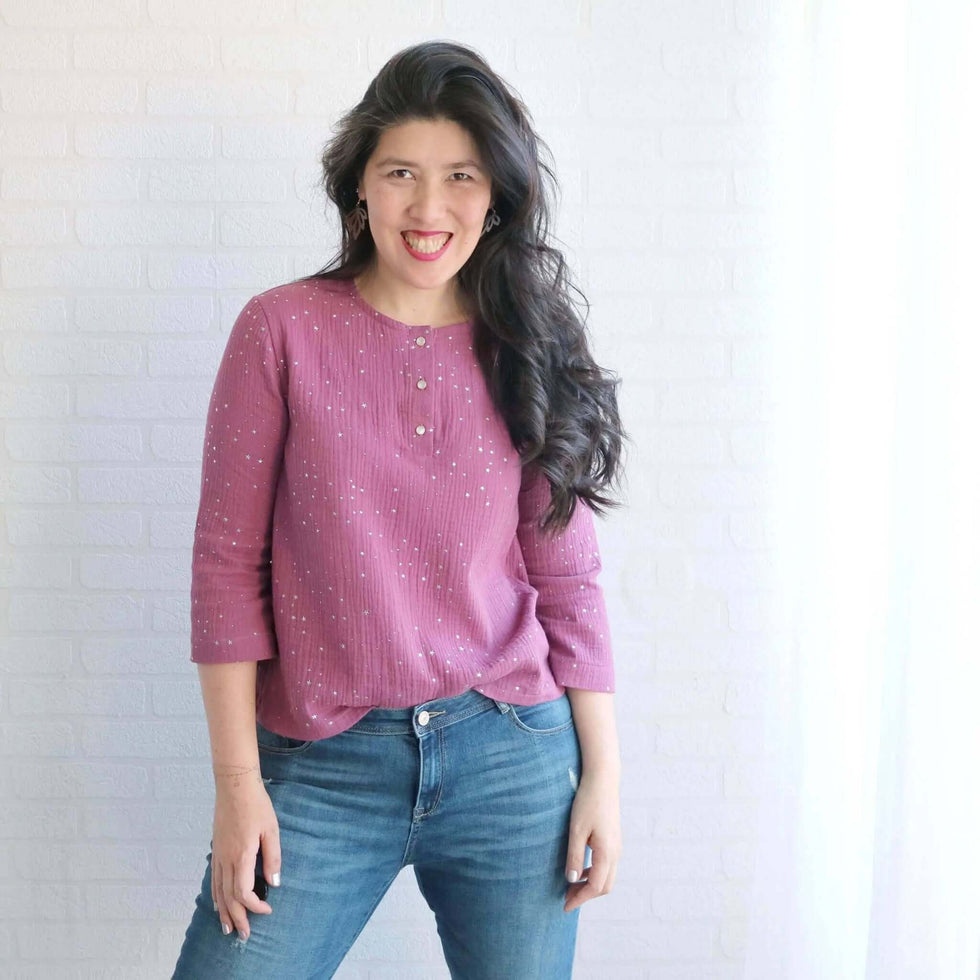 Wardrobe By Me Whisper Blouse -US 0-24 - PDF Pattern – Fabrications Ottawa