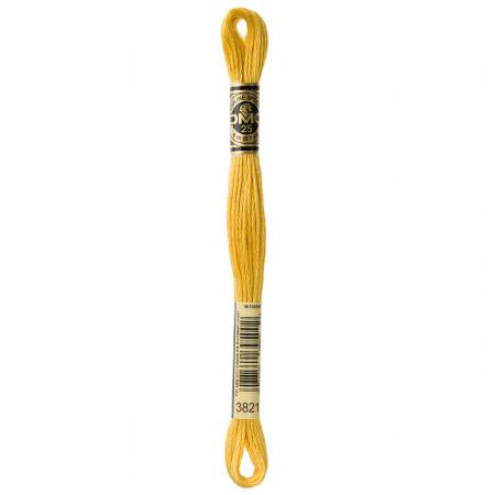 DMC Embroidery Floss 8M (3821 Straw) – Fabrications Ottawa