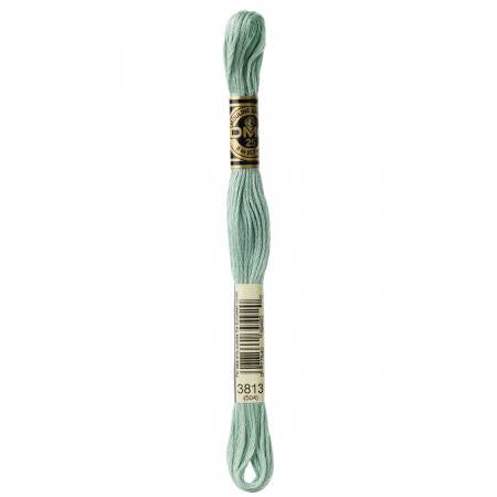 DMC Embroidery Floss 8M (3813 Light Blue Green) – Fabrications Ottawa