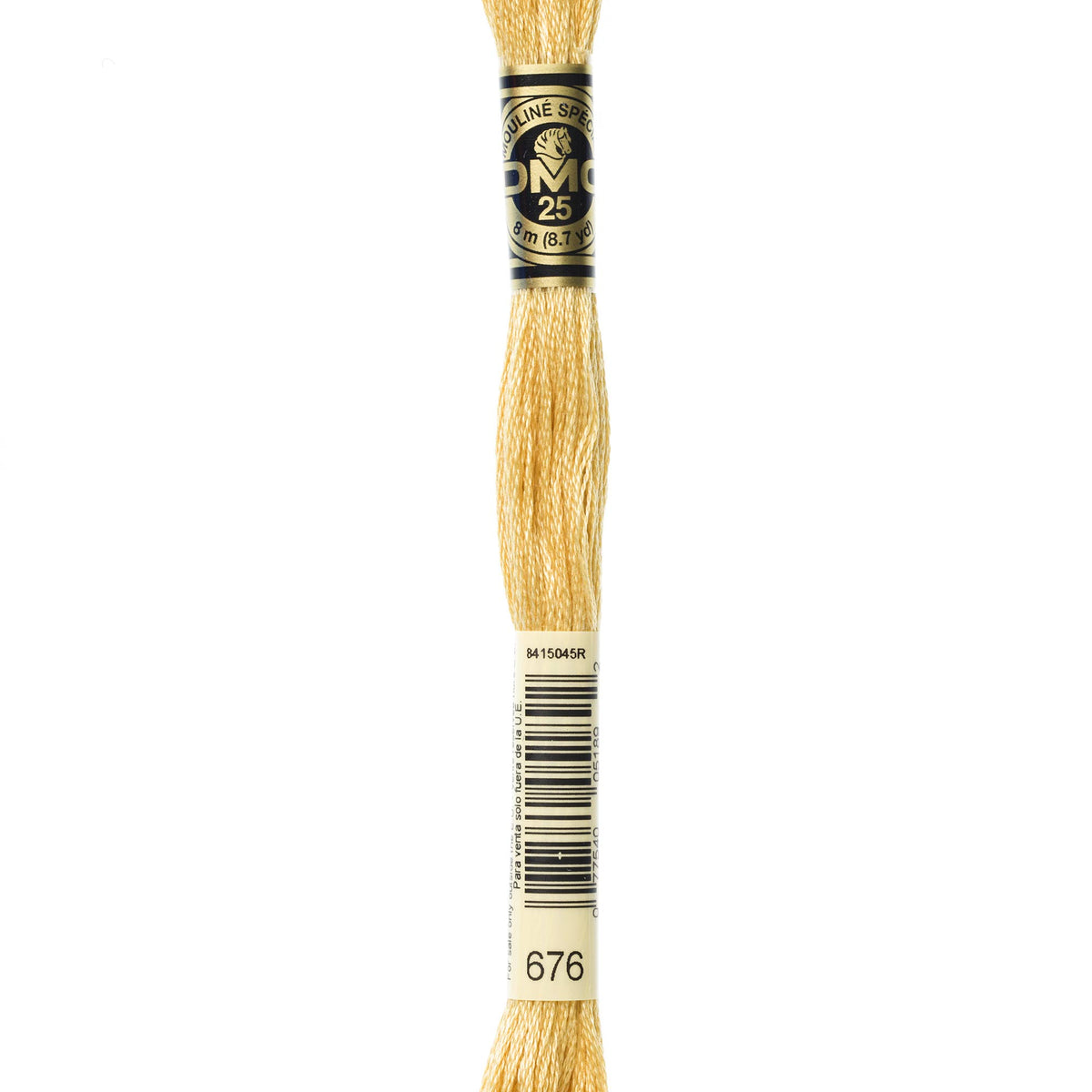 DMC Embroidery Floss 8M (676 Light Old Gold) – Fabrications Ottawa