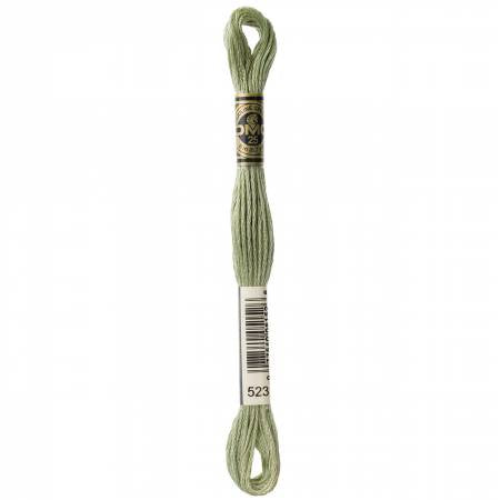 DMC Embroidery Floss 8M (523 Light Fern Green) – Fabrications Ottawa