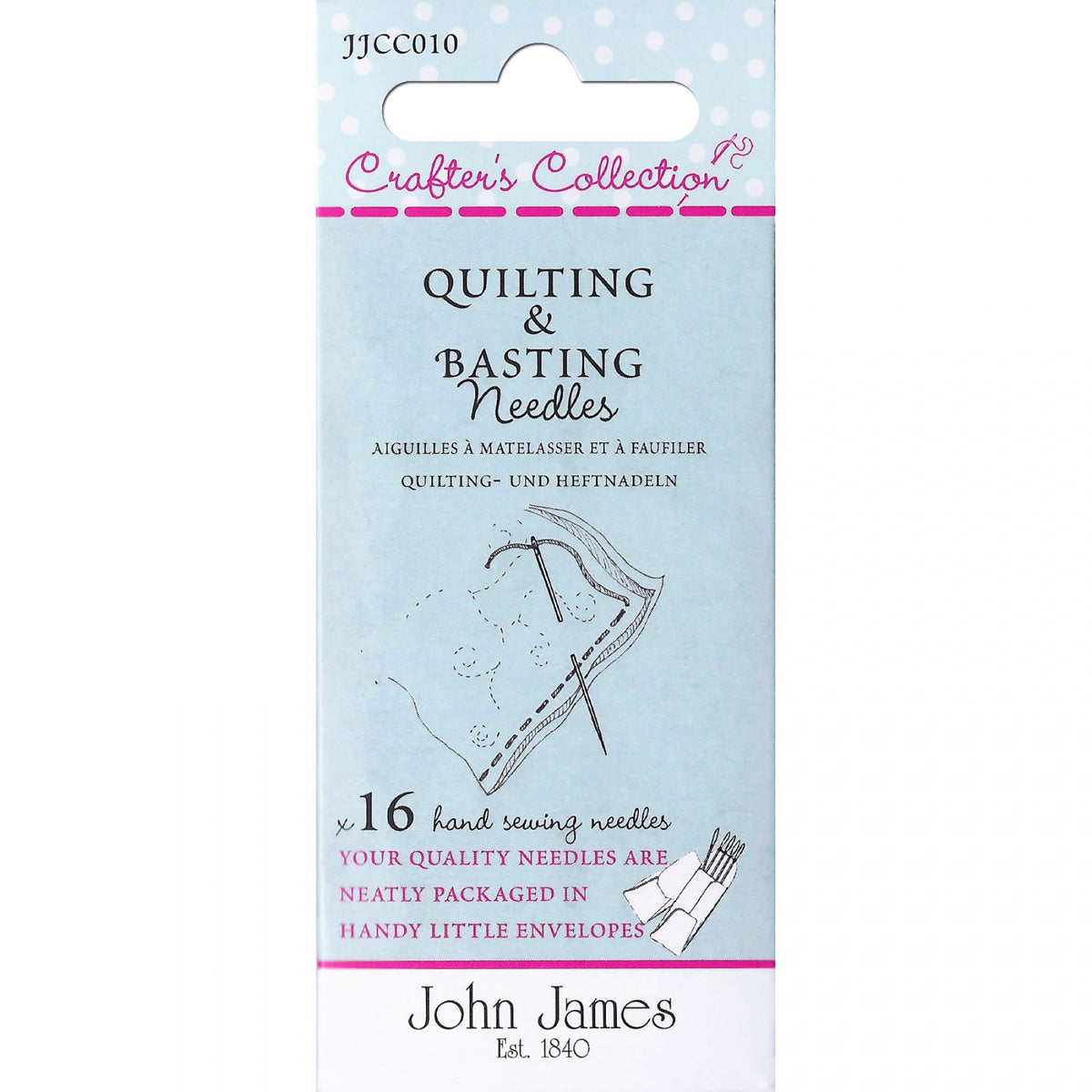 Quilting & Basting Needles – Fabrications Ottawa