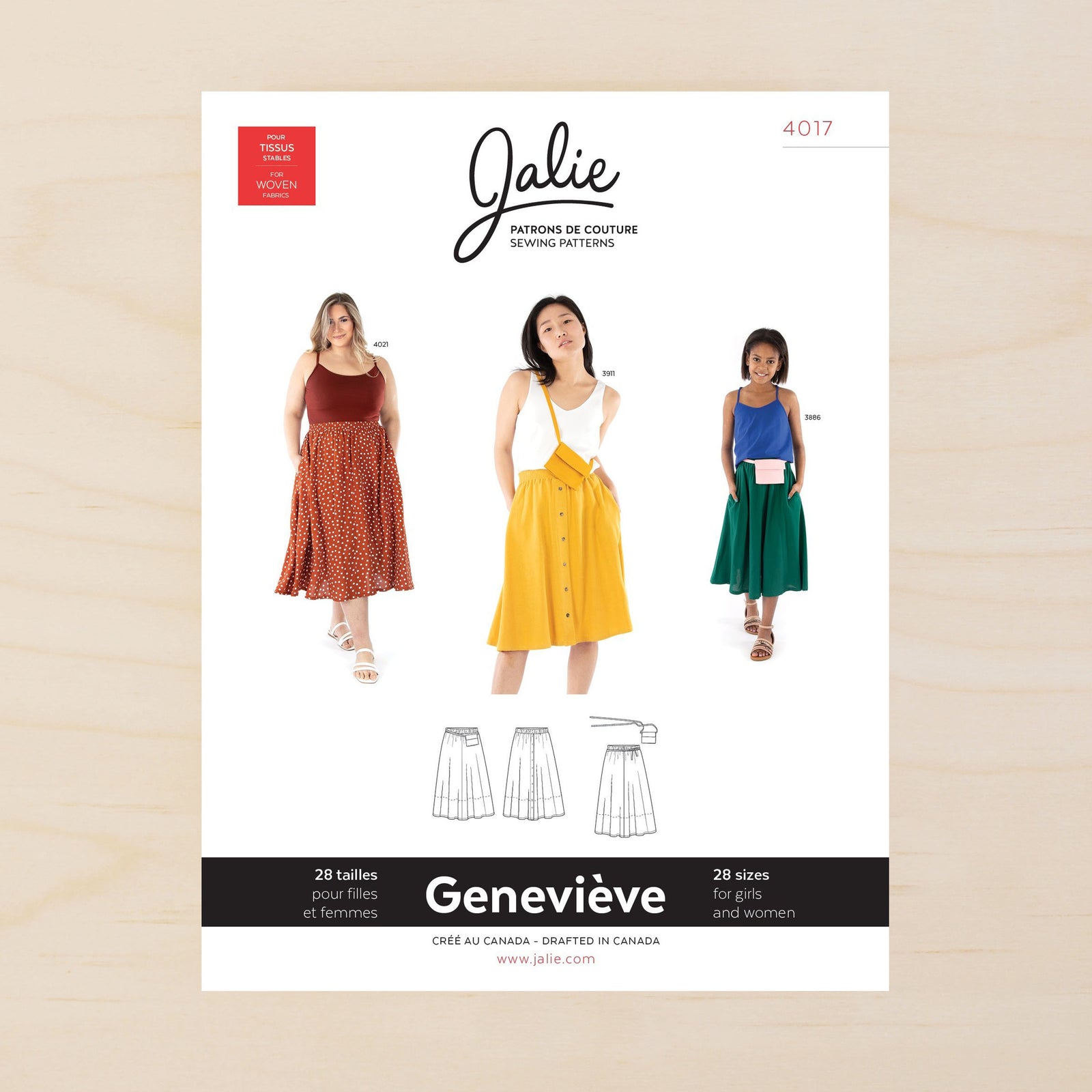 Jalie Patterns – Fabrications Ottawa