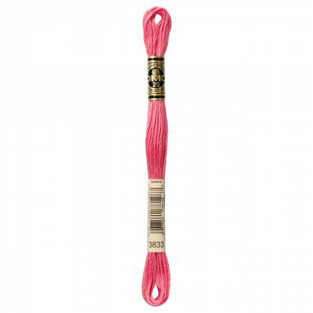 DMC Embroidery Floss 8M (3833 Light Raspberry) – Fabrications Ottawa